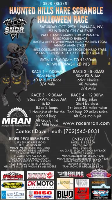 Halloween Party Thunder Digital Display Video | PosterMyWall