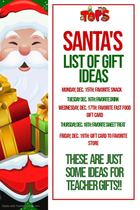 Copy of Secret Santa Poster | PosterMyWall