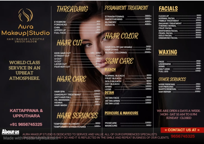 Chinese Food Menu Card Template | PosterMyWall