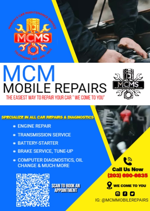 MCM CAR REPAIR | PosterMyWall