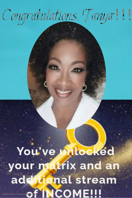 Copy of Unlocked the Matrix Tonya | PosterMyWall