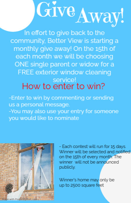 FB Intro giveaway | PosterMyWall