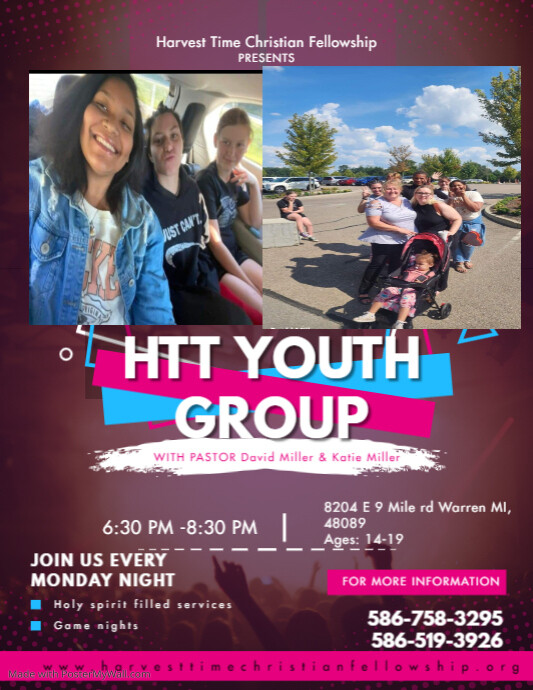 Youth Group Church Flyer | PosterMyWall