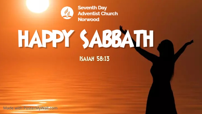 HAPPY SABBATH | PosterMyWall