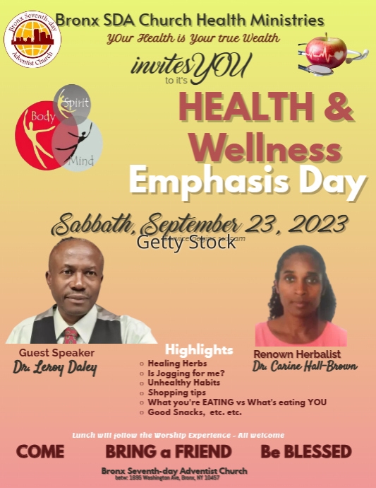 Copy of 4th Revised Health Min. FLYER 9/23 | PosterMyWall
