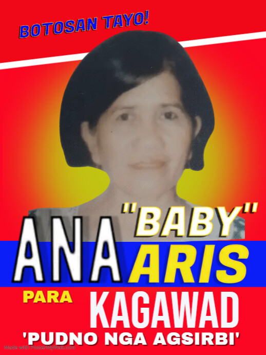 Philippine Election Tarpaulin Poster | PosterMyWall