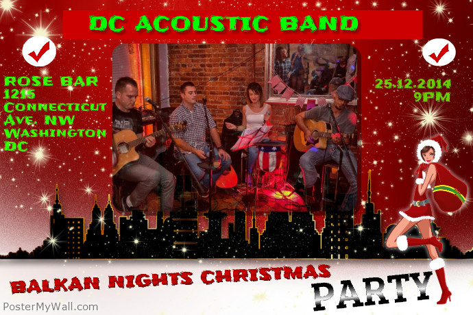 Christmas Party Live Band | PosterMyWall
