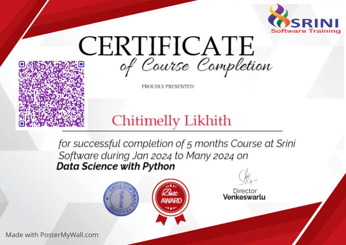 Free Printable Certificate | PosterMyWall