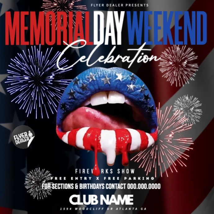 MEMORIAL DAY WEEKEND | PosterMyWall