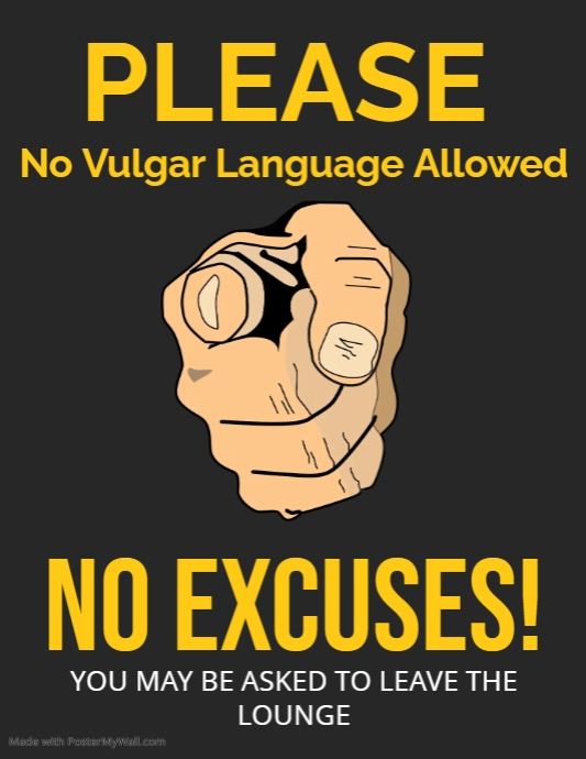 Inspirational/Motivational No Excuses Flyer | PosterMyWall