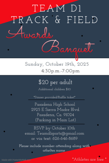 Copy of Copy of Modern Awards Banquet Invitation Flyer Template ...