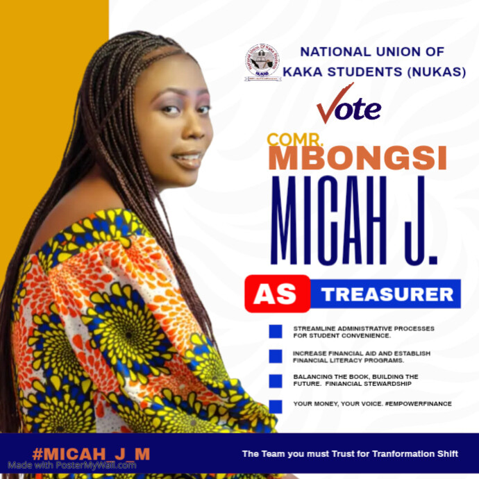 MICAH J FLYER | PosterMyWall