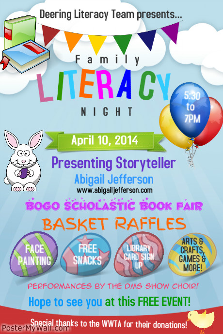 Family Literacy Night 2014 PosterMyWall family-literacy-night-2014-postermywall