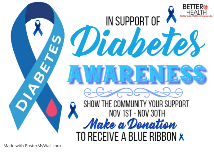 diabetes awareness prevention walk | PosterMyWall