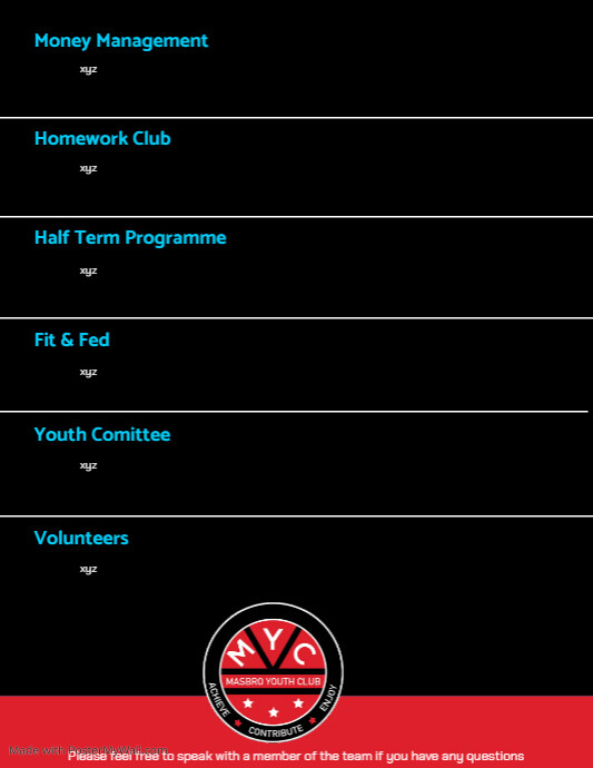 Flyer Reverse | PosterMyWall