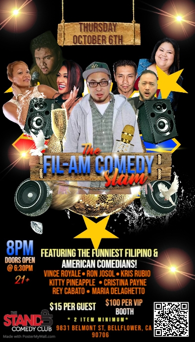 Copy of fli-amcomedyslamMARQUEE | PosterMyWall