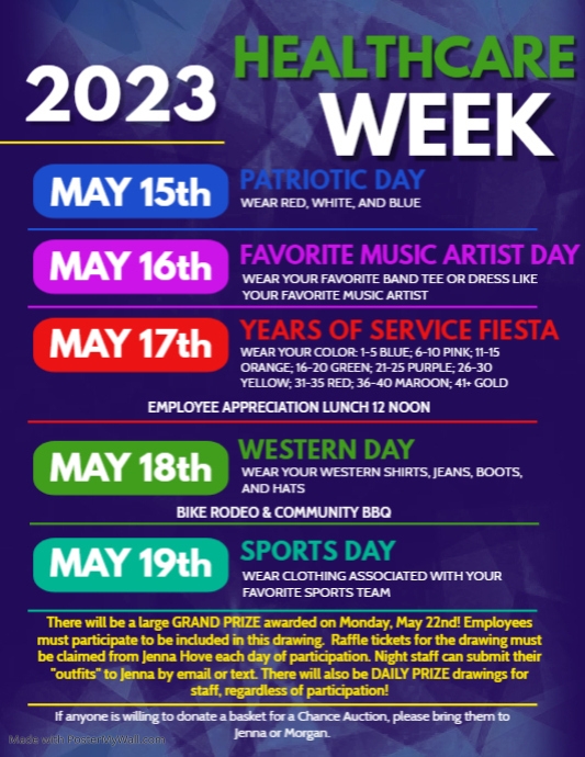 2023 Healthcare Week | PosterMyWall