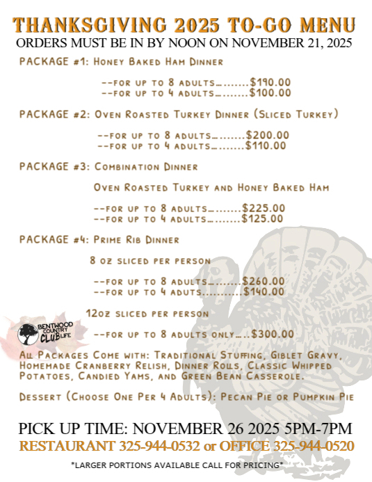 TG TOGO MENU 2021 | PosterMyWall