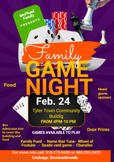 family game night | PosterMyWall