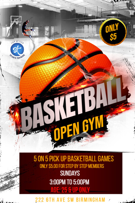 SBS OPEN GYM | PosterMyWall