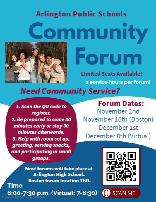 APS Community Forum Series (1) | PosterMyWall
