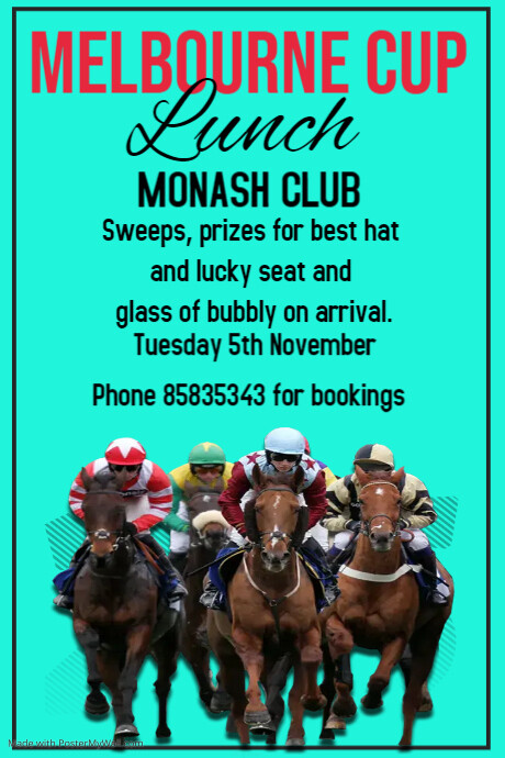Melbourne Cup | PosterMyWall