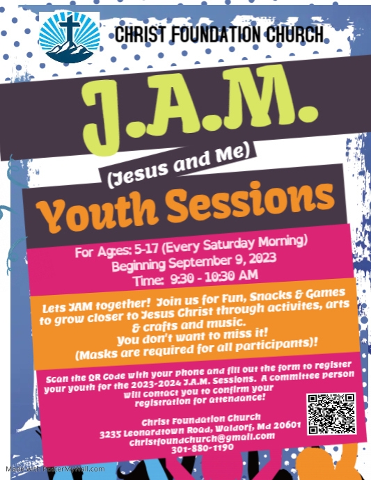 J.A.M. Session Flyer 2023 | PosterMyWall