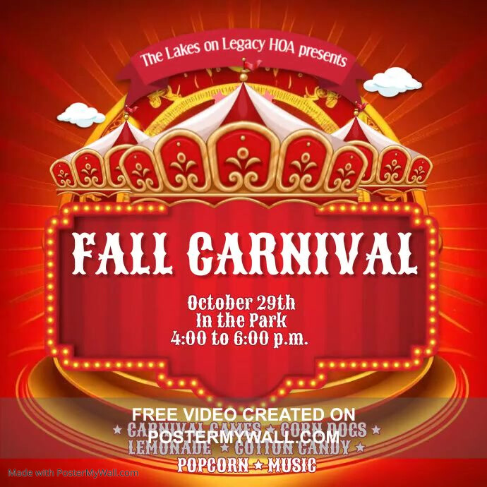 Carnival Circus Instagram | PosterMyWall