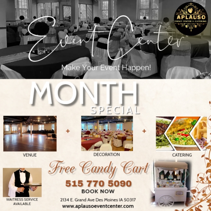 Barn wedding venue hire flyer (1) | PosterMyWall