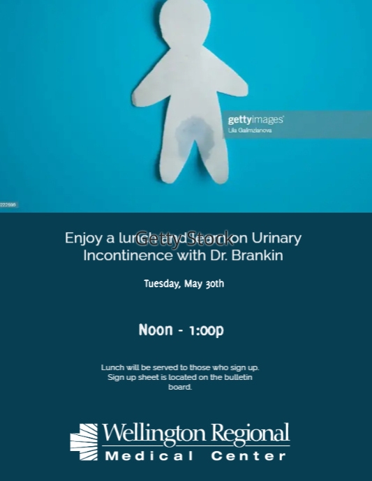 Copy of Urinary Incontinence | PosterMyWall