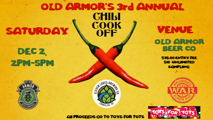 Copy of Chili Cook Off Poster Template (3) | PosterMyWall