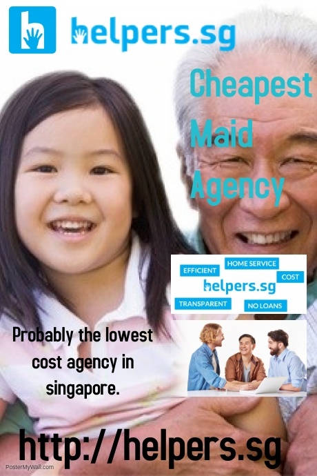 Cheapest Maid Agency | PosterMyWall