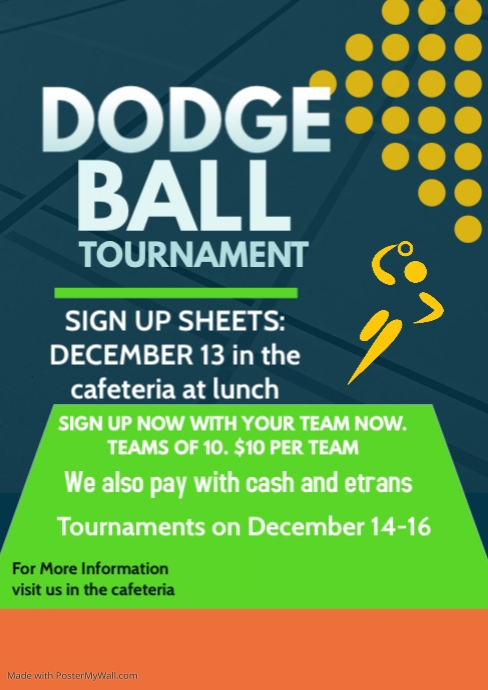 insia-dodgeball Tournament Flyer | PosterMyWall