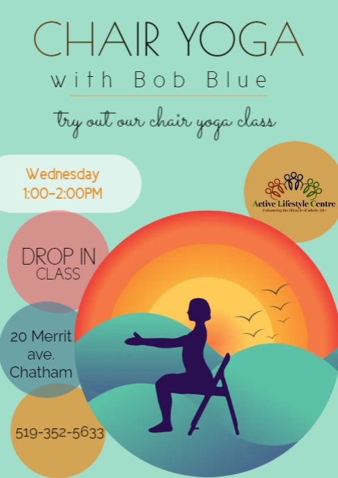 Chair Yoga (02-23) | PosterMyWall