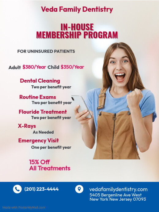 In House Membership Poster | PosterMyWall