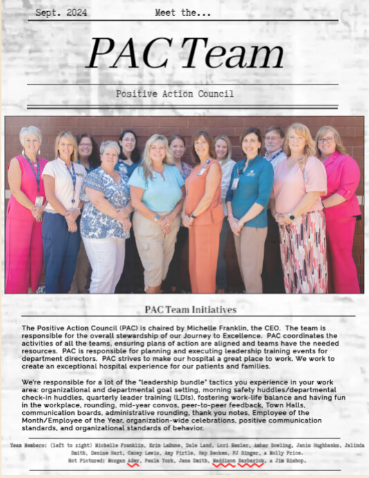 PAC team | PosterMyWall