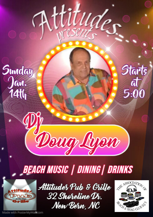 Copy of 2024-01-14 Attitudes - Doug Lyon | PosterMyWall