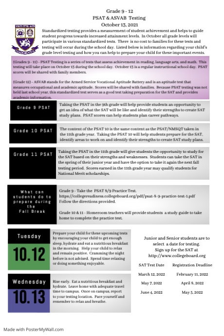 PSAT Flyer | PosterMyWall