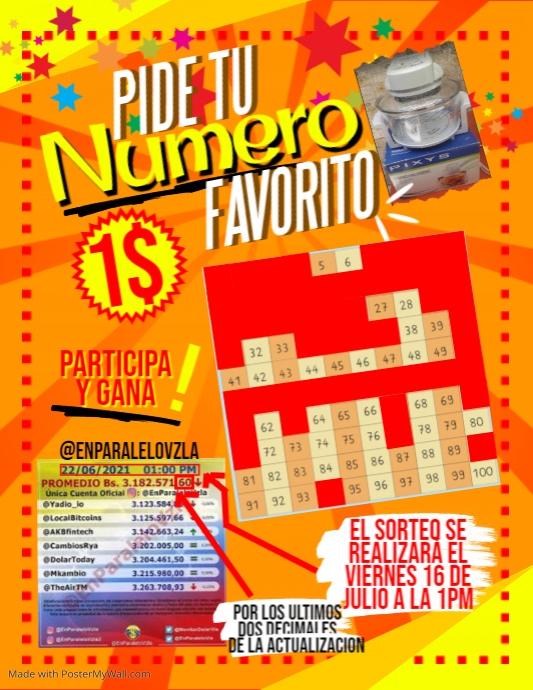 Copia de Lucky Draw Flyer | PosterMyWall