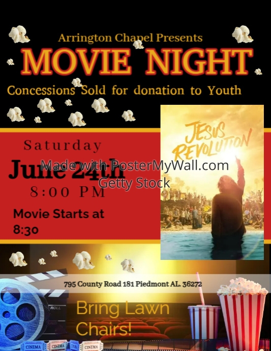 Church Movie Night | PosterMyWall
