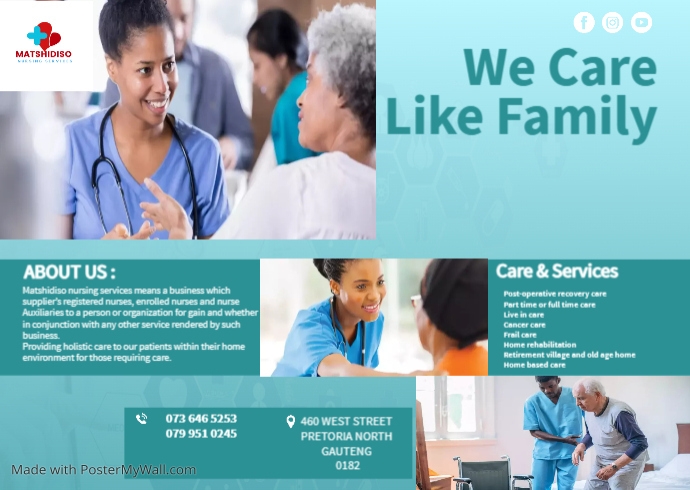 Senior Care Service Ad | PosterMyWall