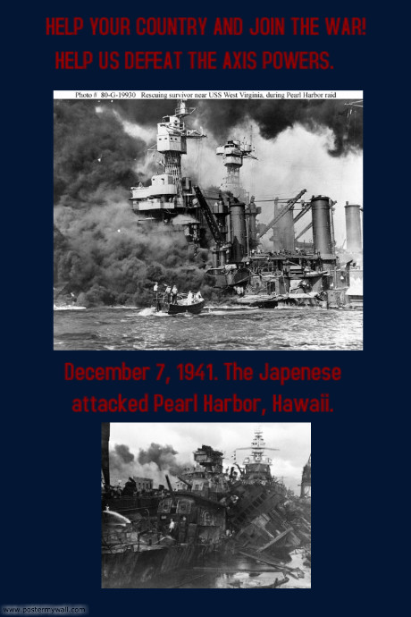 Ellie's WW2 Poster | PosterMyWall