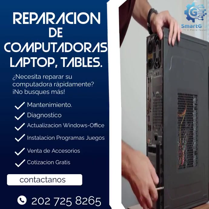 phone and laptop repair template | PosterMyWall