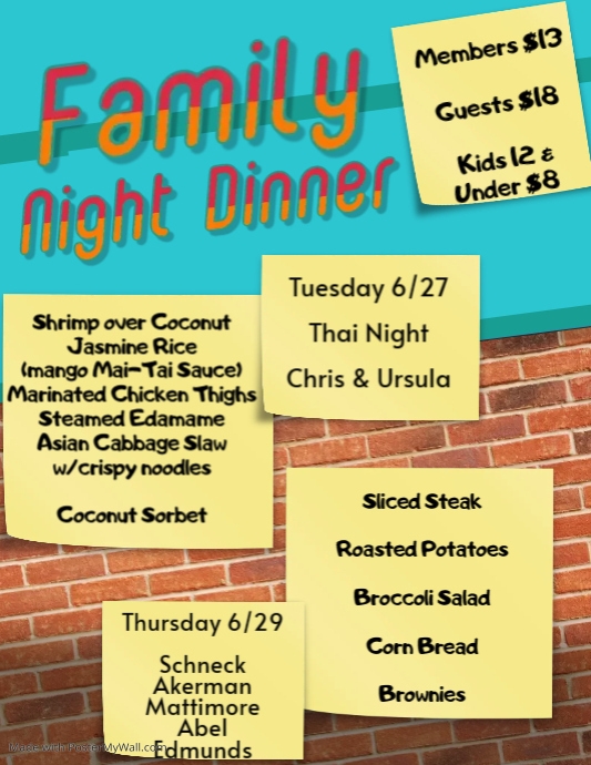 Food Takeout Family Meal Deal Flyer (2) | PosterMyWall