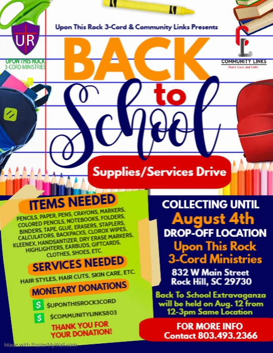 Copy of BACK TO SCHOOL | PosterMyWall