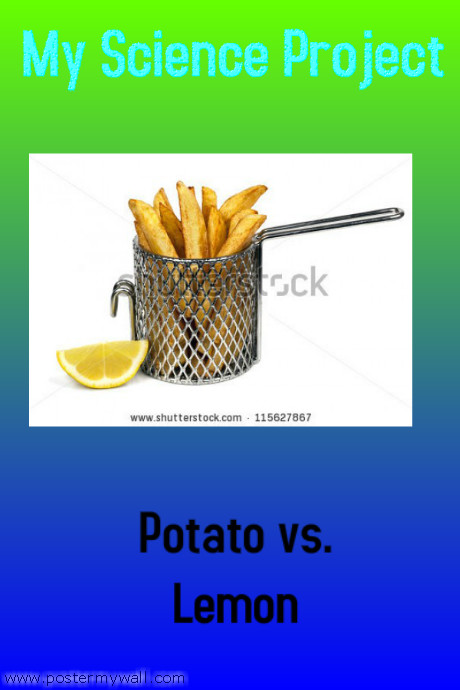 My Science Project | PosterMyWall