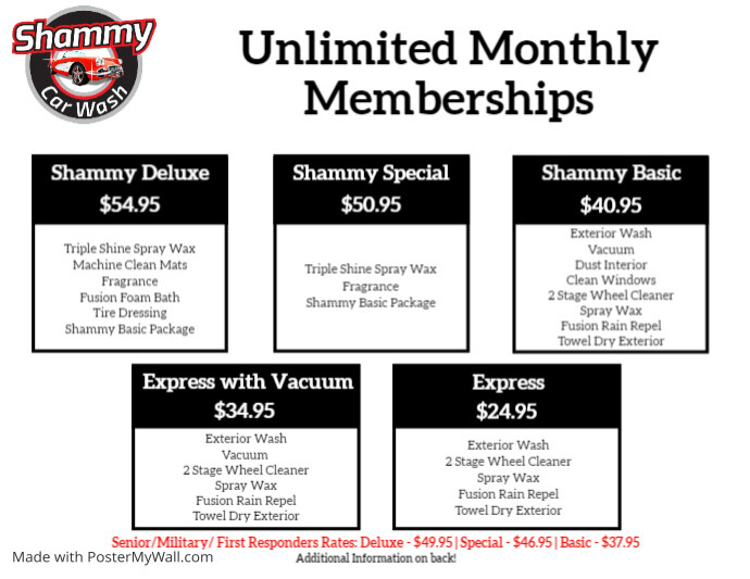Monthly Membership Packages | PosterMyWall