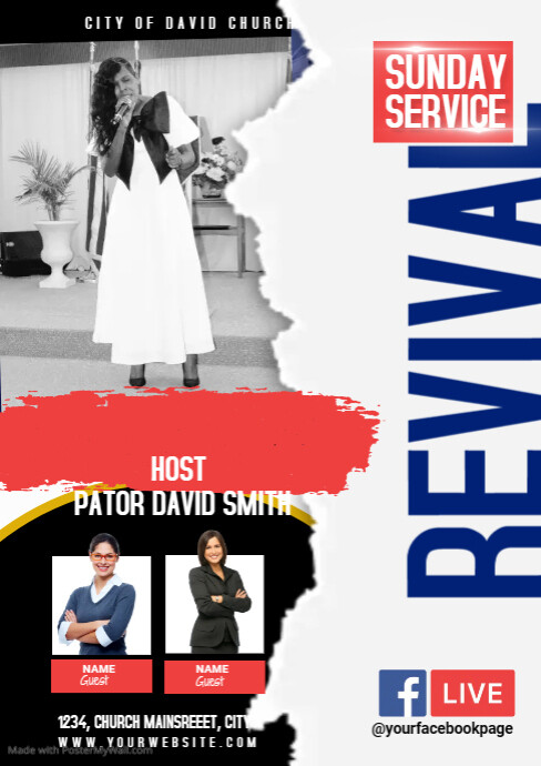 revival service | PosterMyWall