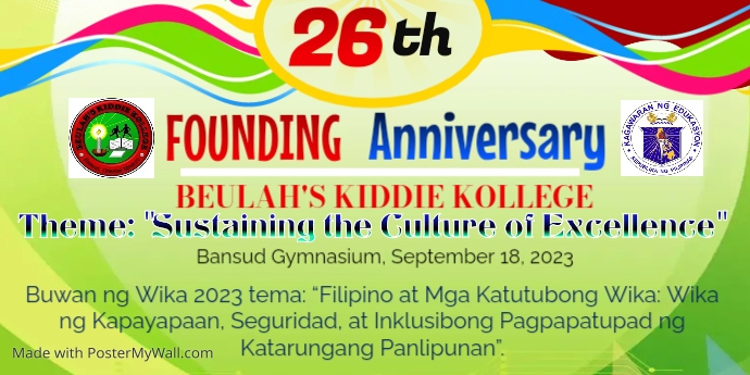 Foundation Anniversary | PosterMyWall