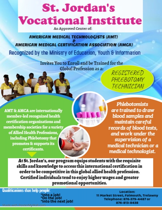 St Jordan med tech | PosterMyWall